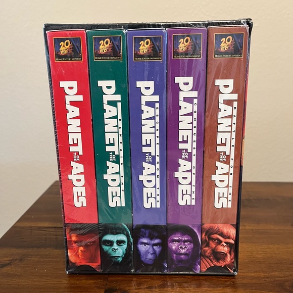 Twentieth Century Fox | Media | Vintage Planet Of The Apes Vhs Box Set ...